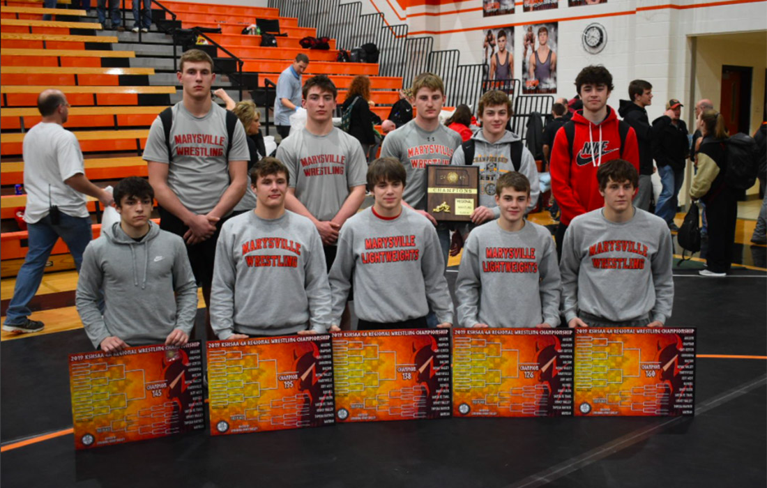 Tickets Punched: Marysville wins Smoky Valley regional behind 10 state ...